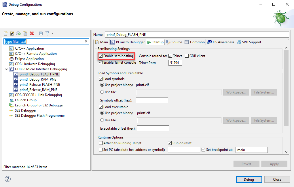 Solved: Configuration for s32k116 with ldf file - NXP Community