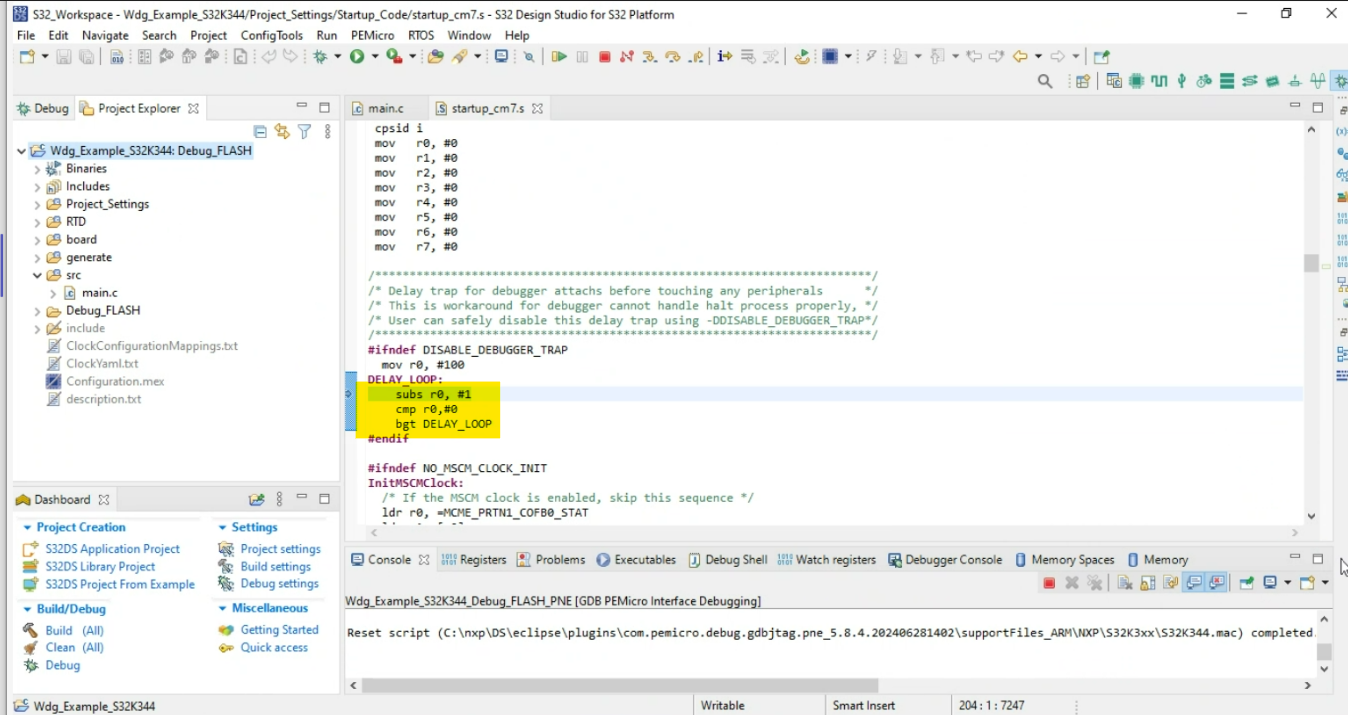 S32 Design Studio for S32 platform 3.5 - Watchdog Timer - NXP Community