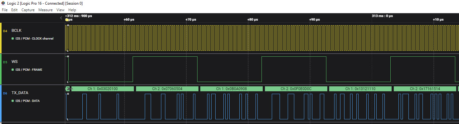 RT600 4 I2S input to 1 TDM output solution - NXP Community
