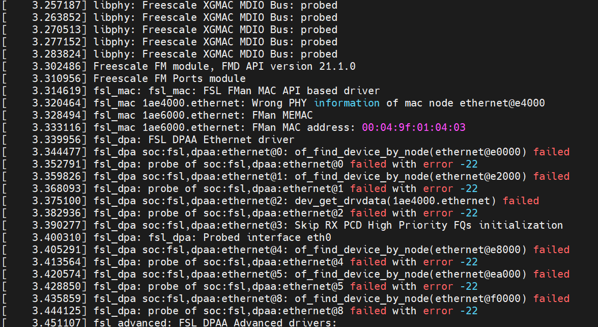 Solved: LSDK21.08 LS1043AQDS RGMII & QSGMII - NXP Community