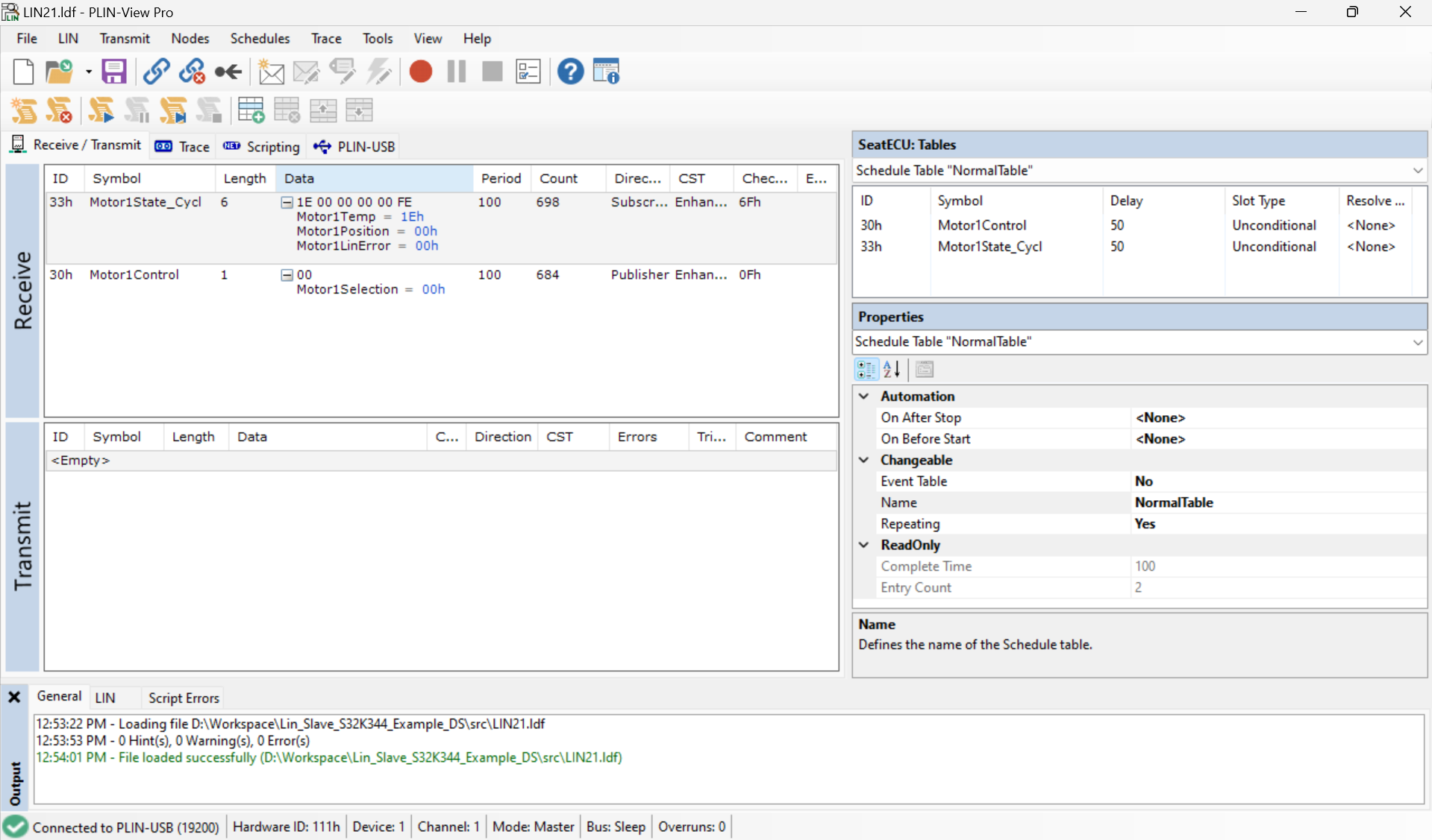 Solved: S32K344 - Lin communication between Peak LIN and MCU - NXP ...