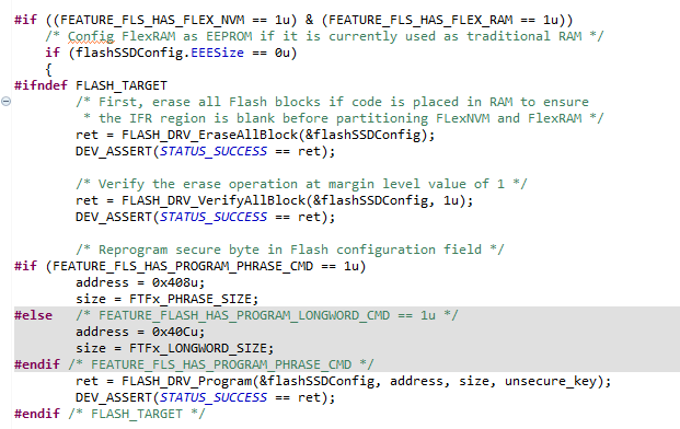 Solved: Re: Reading from D-Flash causes bus fault exception (S32K148) - NXP Community