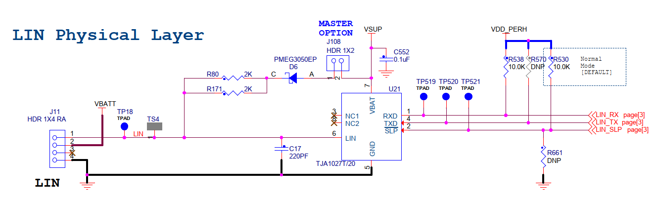 Solved: Experiencing issues in monitoring the lin signals through RX ...