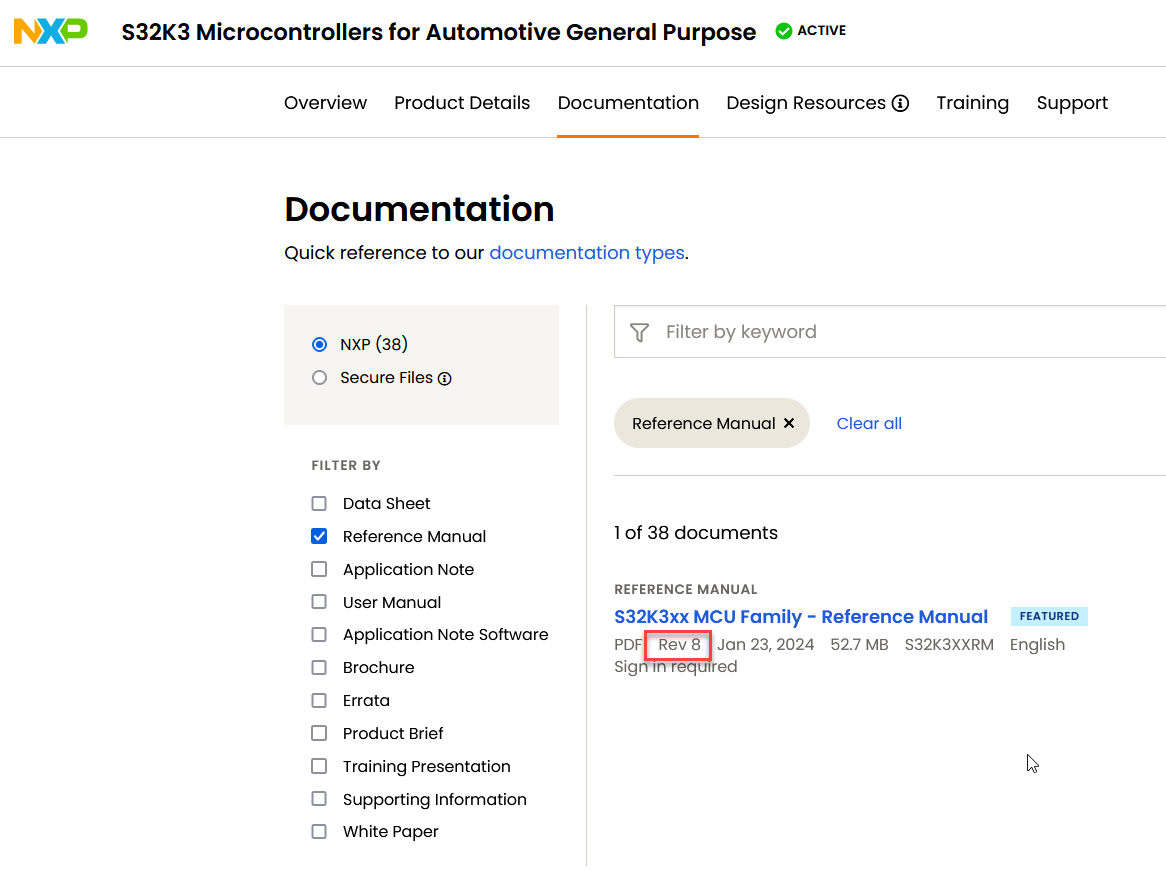 S32K312 - AIPS_PLAT_CLK and unhandled exception - bus error - NXP Community