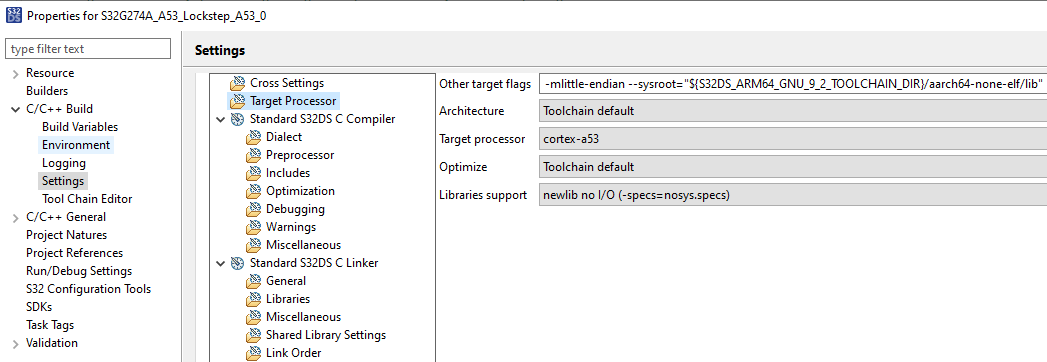 Configuring lockstep mode in S32G274A - NXP Community