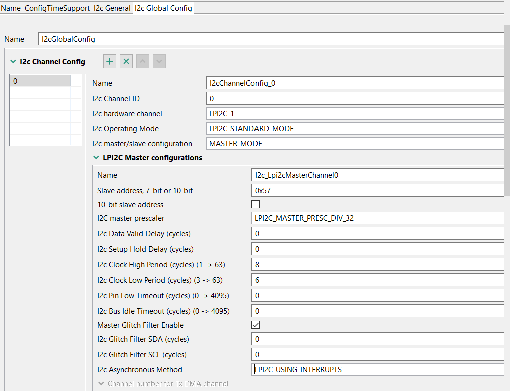 I2C Two Slave Configuration on Same Instance - NXP Community