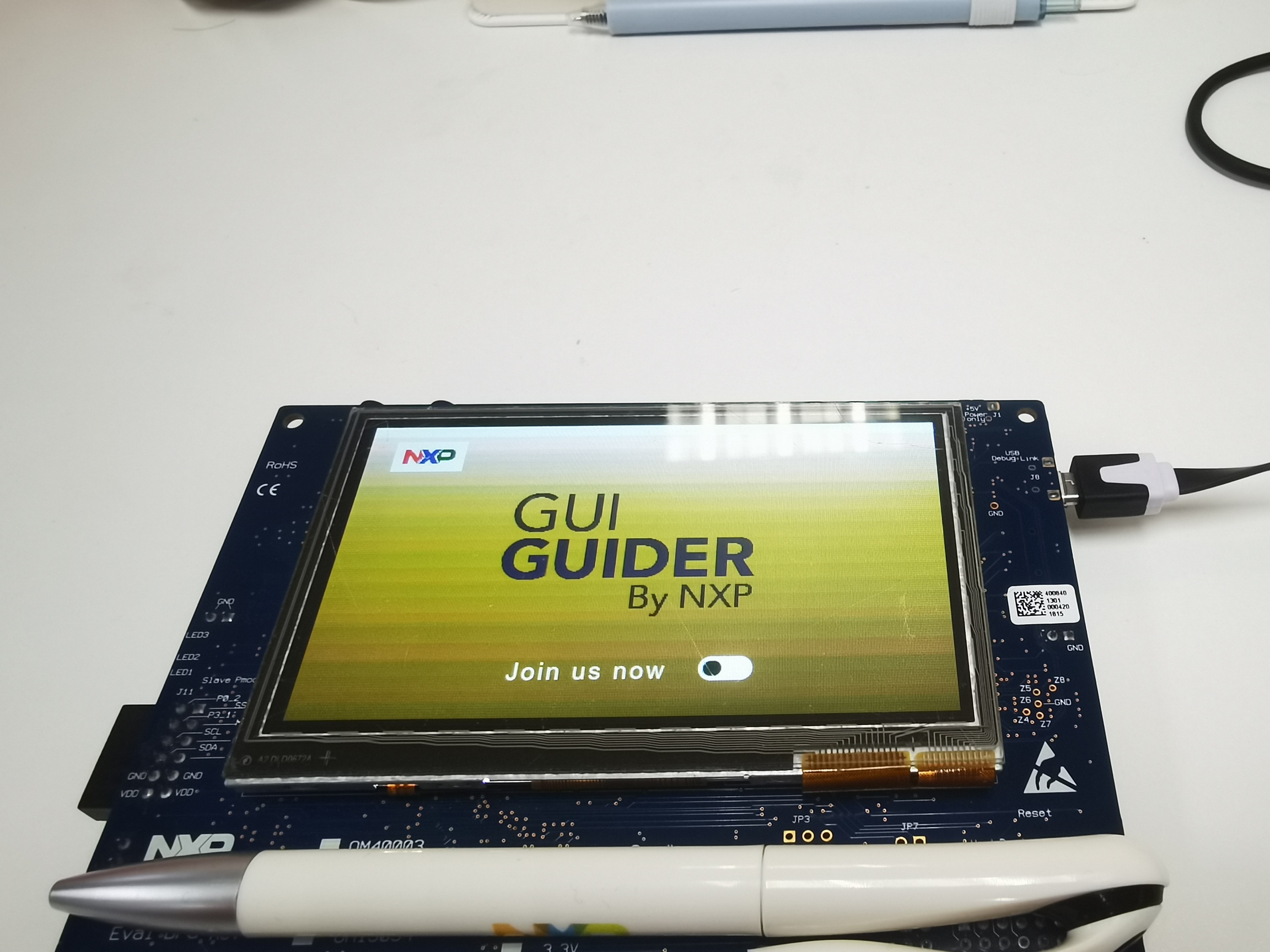 LPC54628 GUI GUider Display issue - NXP Community
