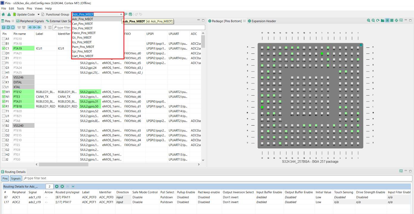 Solved Pin Configuration On The New Mbdt Version 1 5 0 Nxp Community