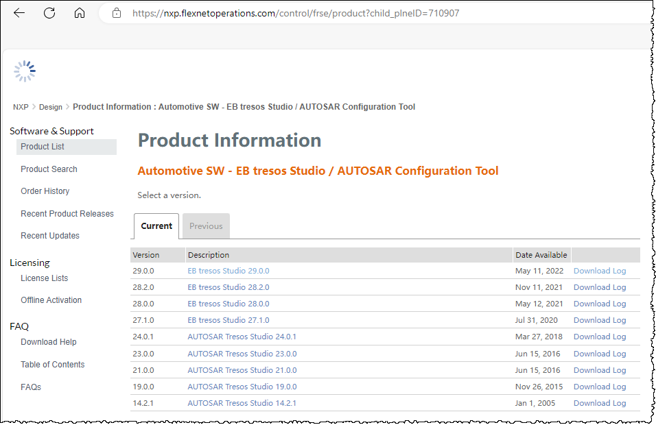 Solved: eb tresos studio 24.0.1 can not download - NXP Community