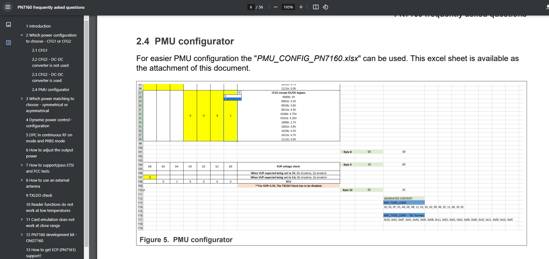 PN7160: reduce range dynamically in software - NXP Community