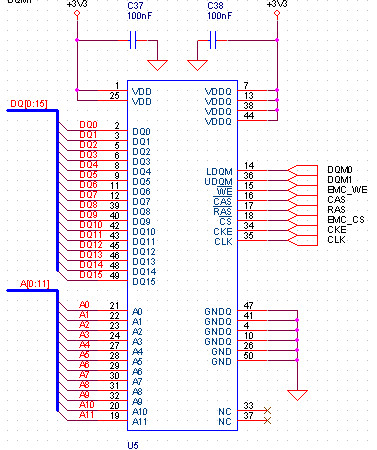 LPC1788 - External SDRAM connection - NXP Community