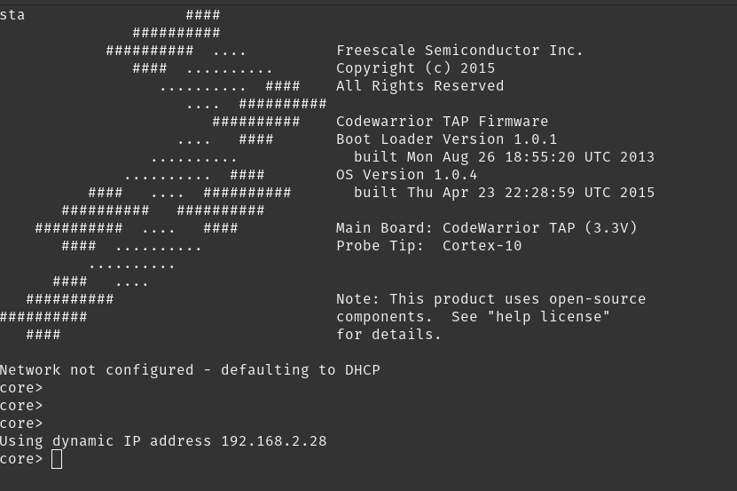 Solved: USB open failure with CodeWarrior TAP on Linux - NXP Community