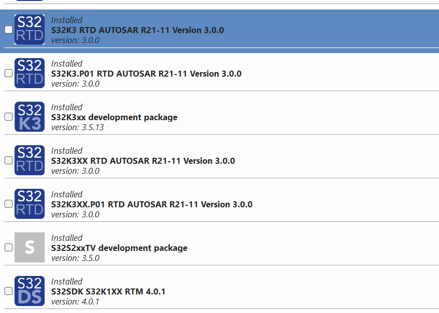 Solved: Not abel to find RTOS toolbox and examples for S32k358 in ...