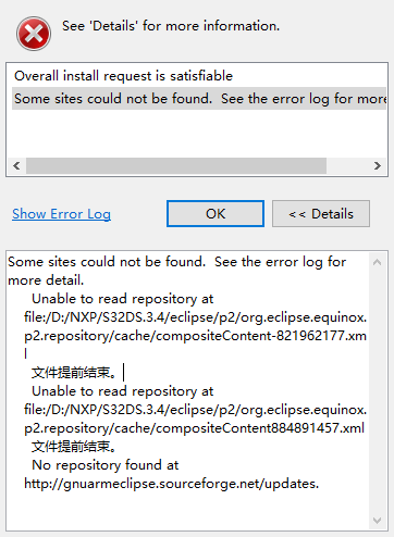 S32DS Update Fail - NXP Community