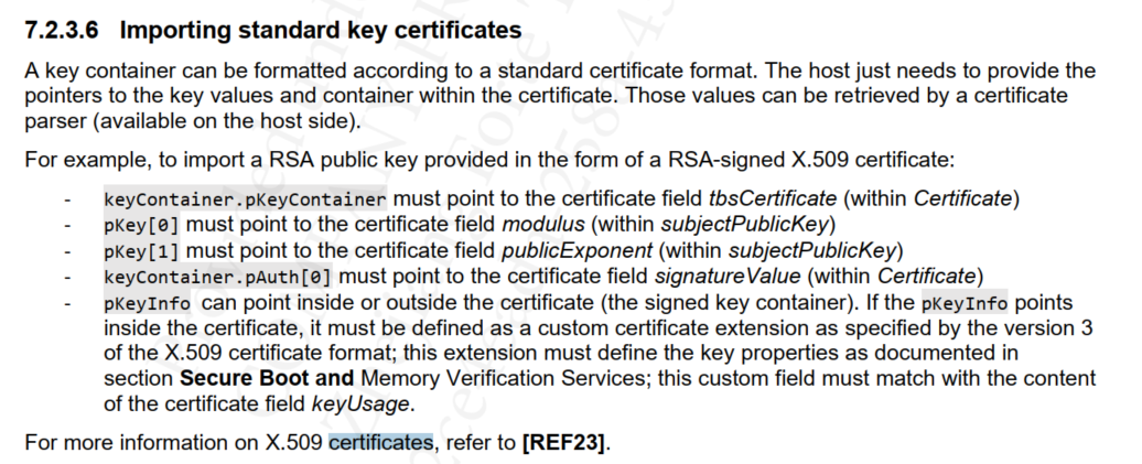 Solved: S32K3 certificate storage - NXP Community