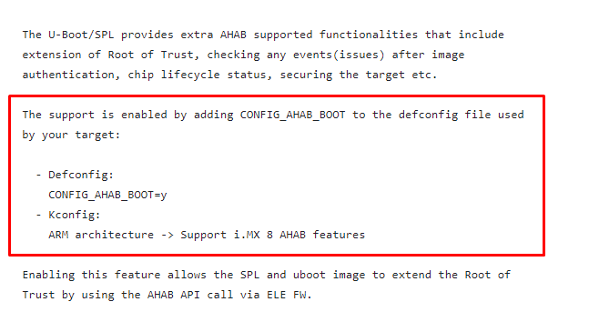 Preparing U-Boot to support AHAB secure boot features - NXP Community