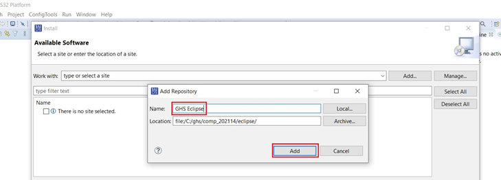 HOWTO: Install GHS Compiler Plugin - NXP Community