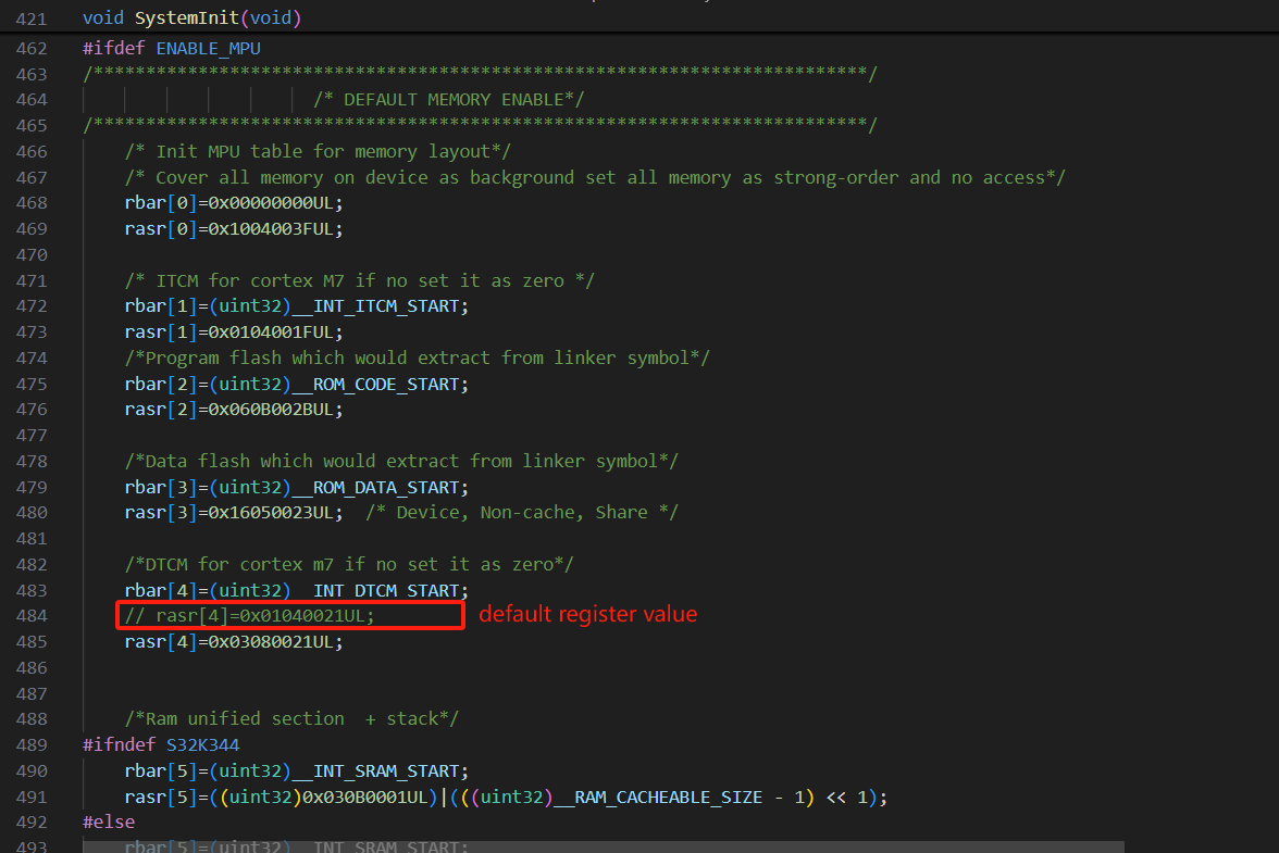 issue:use DTCM cause the peripheral not work(related to MPU) - S32K312 ...