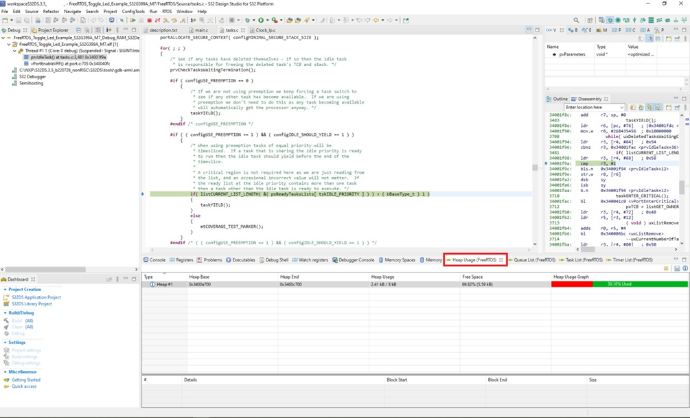HOWTO Use FreeRTOS OS Awareness with S32Debugger and PEMicro - NXP ...
