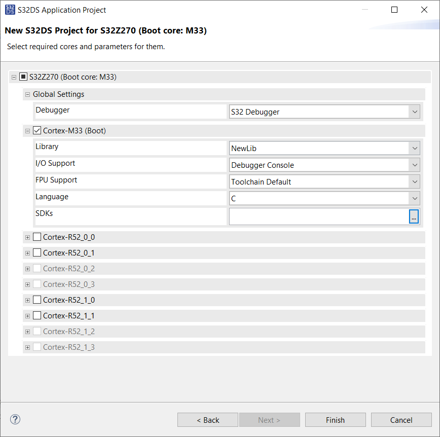 HOWTO: S32 Design Studio - Create a New Application Project - NXP Community