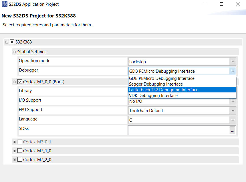 HOWTO: Install Lauterbach TRACE32 debugger plug-in into S32 Design Studio - NXP Community