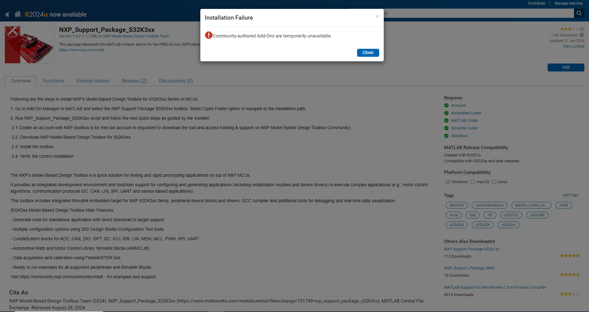 NXP_s32k3xx_toolbox_installation_problem - NXP Community