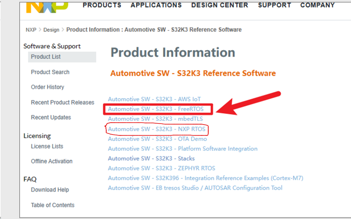 S32K3 - FreeRTOS 与S32K3 - NXP RTOS 区别 - NXP Community