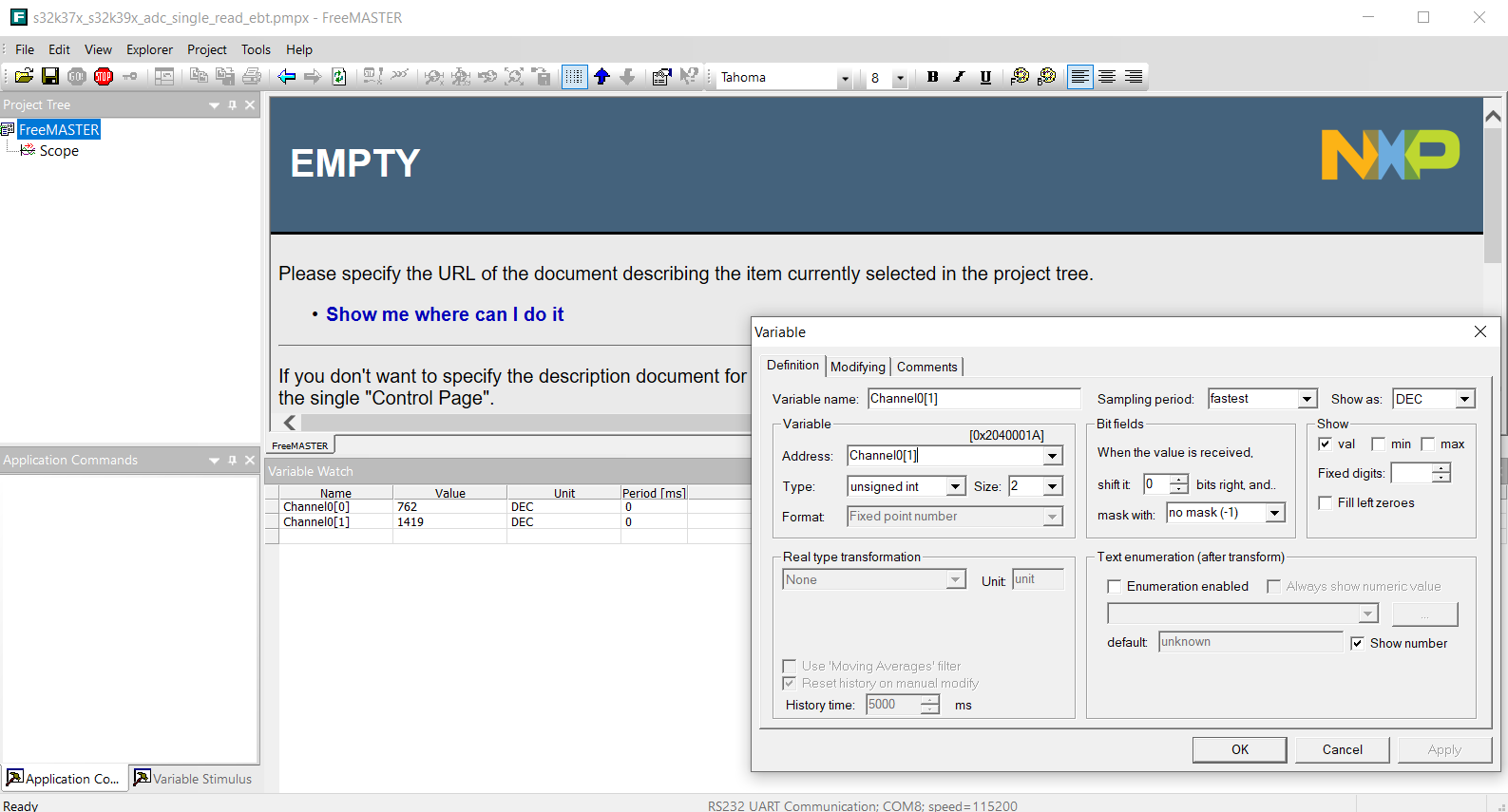 Solved: S32K396 Multi-channel ADC read group from example - NXP Community