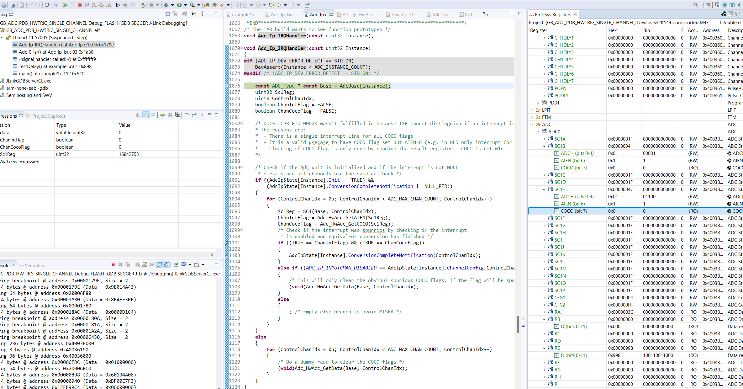 Solved: ADC Notification not getting called in S32K144 MCU - NXP Community