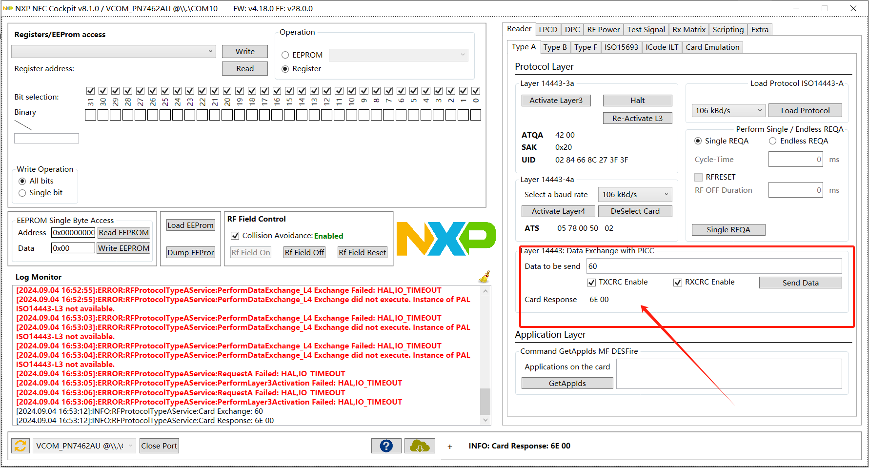 pn7462，cockpit工具使用 - NXP Community