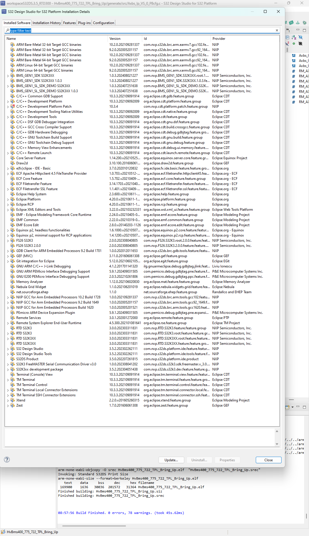 Solved: Issue with BMS SDK Version - NXP Community