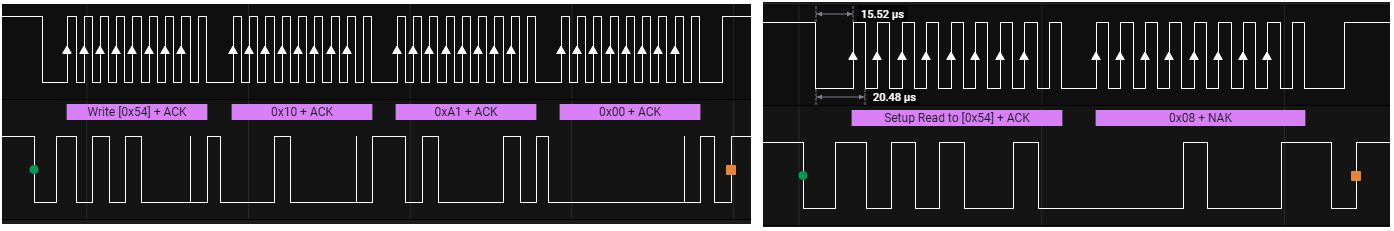 OM2NTP5332 I2C Read session register all value is 0xFF - NXP Community