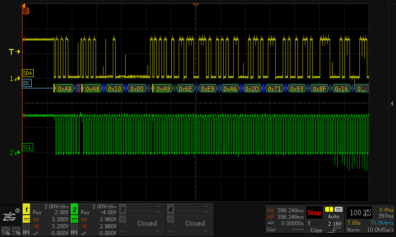 OM2NTP5332 I2C Read session register all value is 0xFF - NXP Community