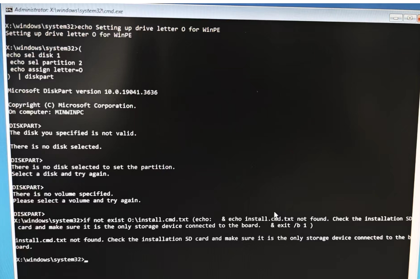 How to install Win0 IoT Enterprise on i.MX8MP uSDHC1 (eMMC) - NXP Community