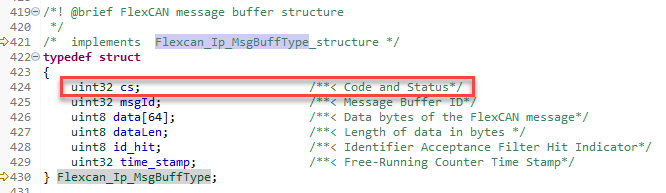 Solved: s32k314 canfd read ESI - NXP Community