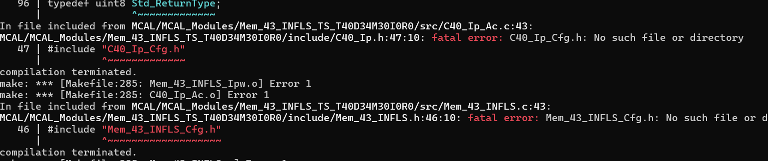 Solved: Mem_43_InFls Dependent files - NXP Community