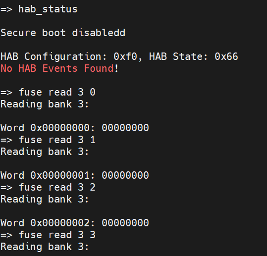 HAB EVENT(HAB_FAILURE) on secure boot imx6Dl - NXP Community
