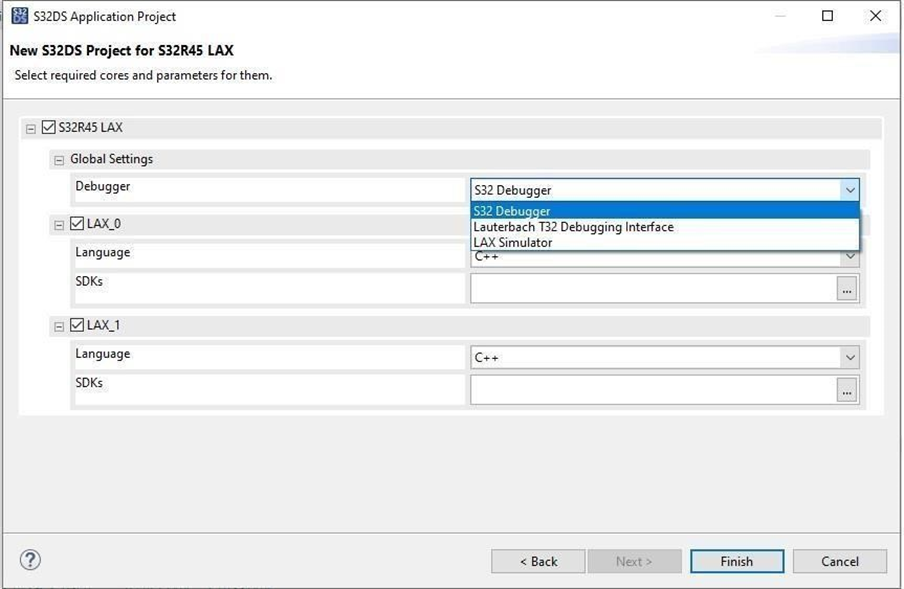 HOWTO: Debugging LAX on S32R45 Using S32 Debugger - NXP Community
