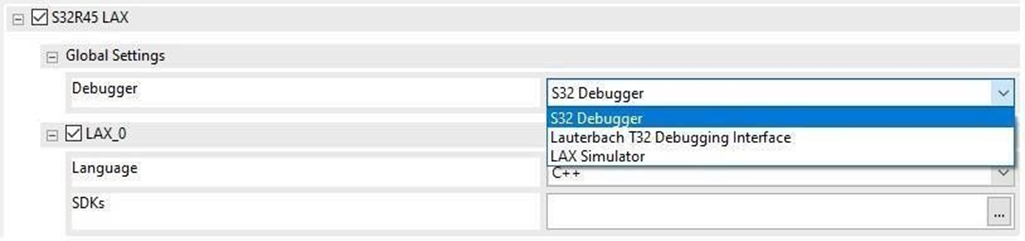 HOWTO: Debugging LAX on S32R45 Using S32 Debugger - NXP Community
