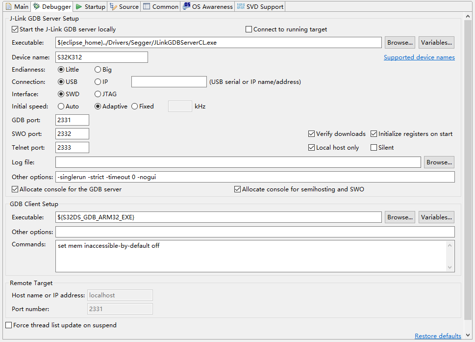 Solved: s32k312 can not debug - NXP Community