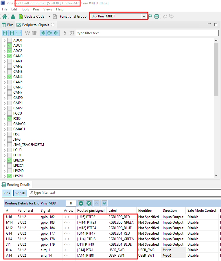 Solved: How does the Peripherals tool in S32CT works? - NXP Community