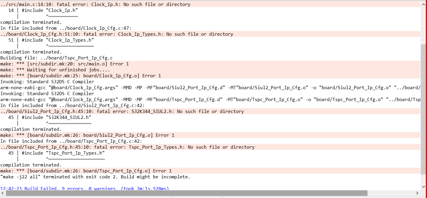 Build Error - NXP Community