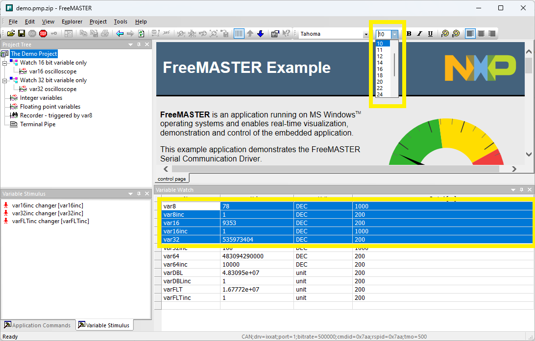Re: FreeMaster GUI issue On High Resolution Screen - NXP Community