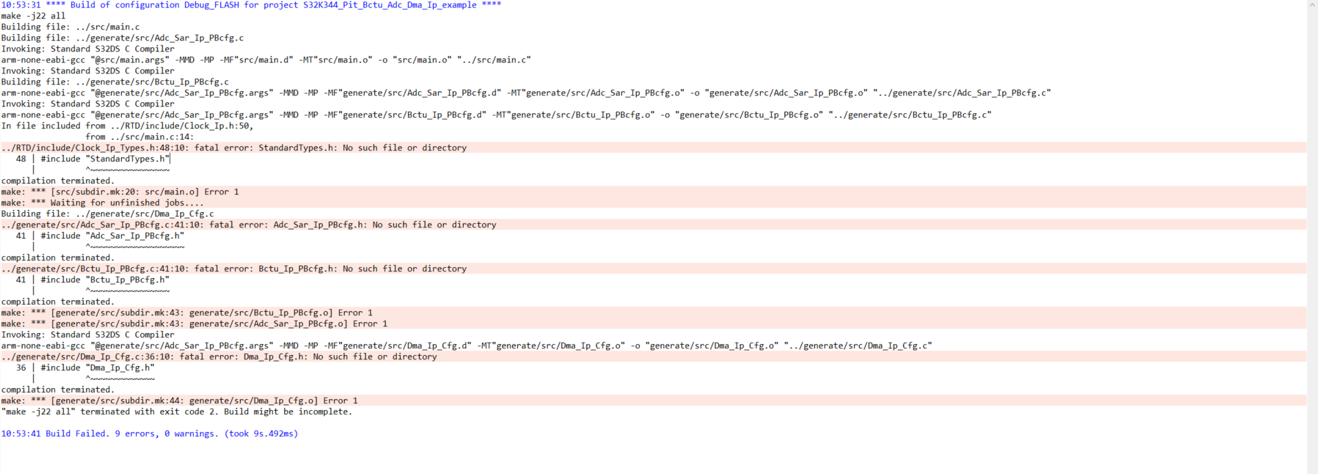 Build Error - NXP Community