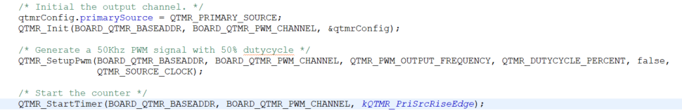 iMX RT1024 QTIMER - Count Edges of External Source Signal and Generate Interrupt - NXP Community