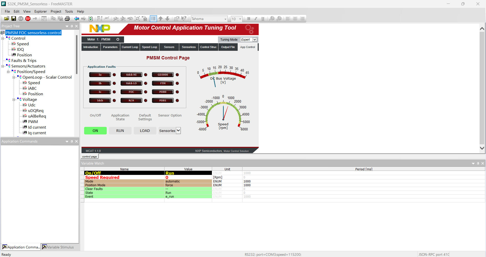S32K144 Control motor Kit brush history Freemaster problems - NXP Community