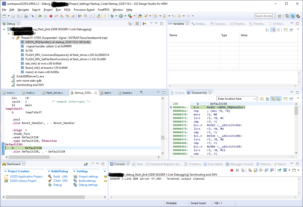 s32k118 Emulated EEPROM Watchdog Timeout - NXP Community
