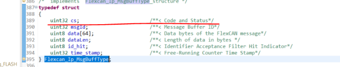 S32K314 How to initialize the can module to support both standard and ...