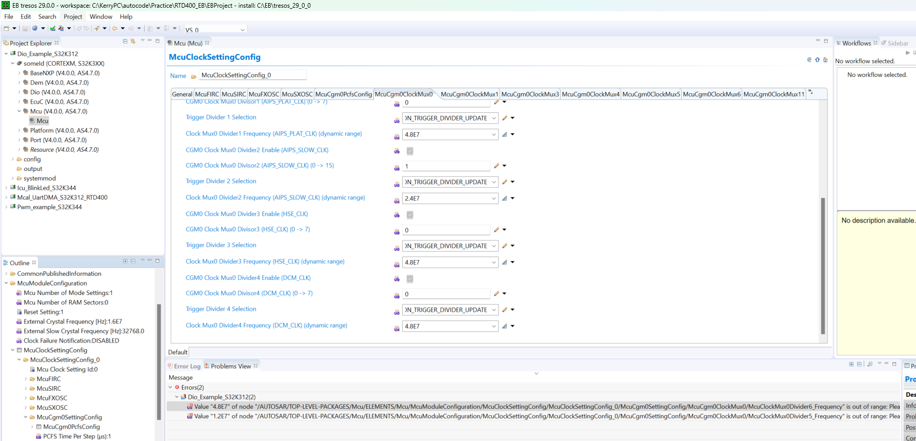 [S32K3 Tools Part] How to port RTD's existing MCAL demo to other K3 chips - NXP Community