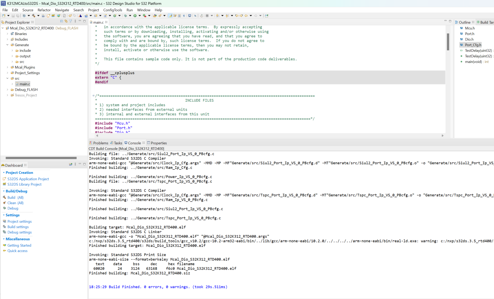[S32K3 Tools Part] How to port RTD's existing MCAL demo to other K3 ...
